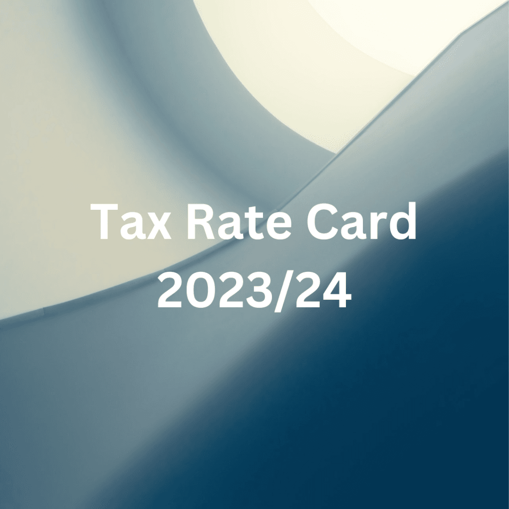 Tax Card 2023-24 - Focal Business Group